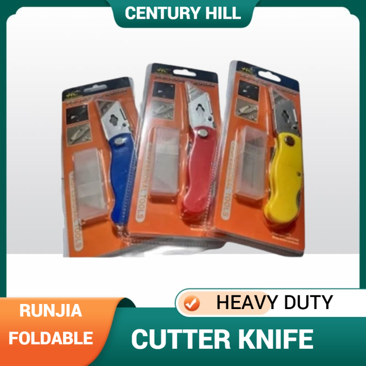 Foldable Cutter Knife Runjia (Heavy Duty) | Lazada PH
