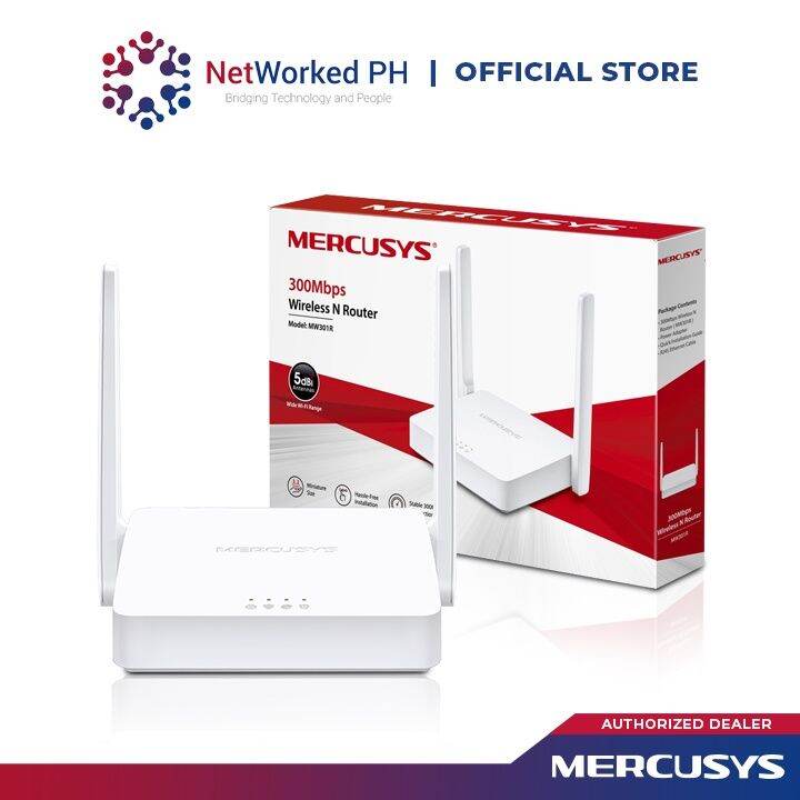 Immediate delivery Mercusys MW301R 300Mbps Wireless N Router | Lazada PH