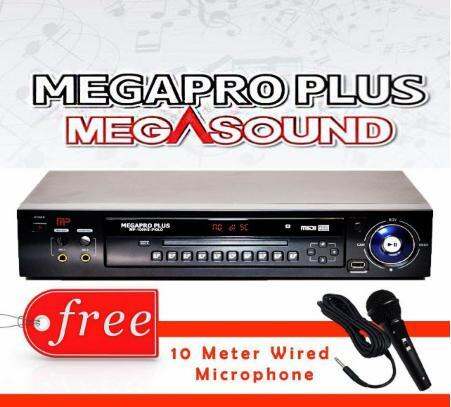 Megapro Plus MP-100NS PIOLO DVD Karaoke Player (Black) with Free High-End Microphone | Lazada PH