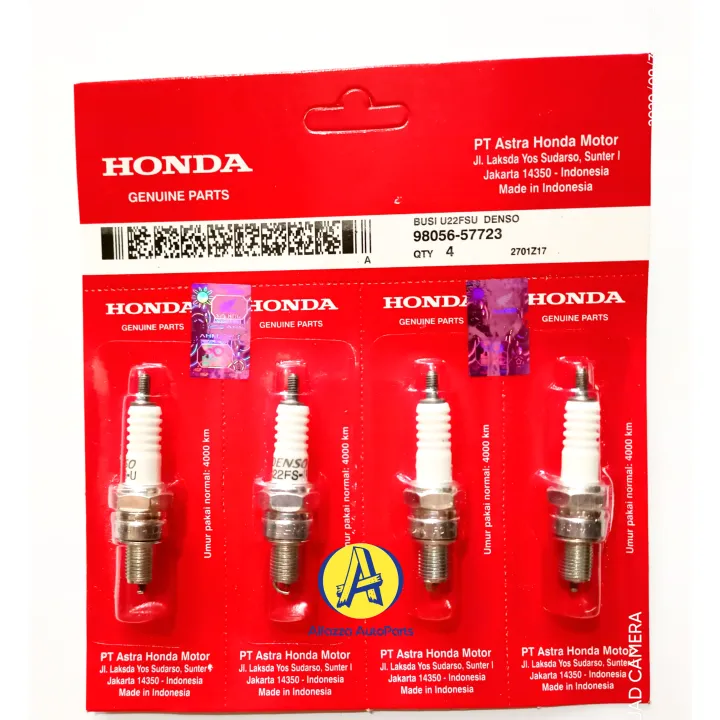 BUSI DENSO U22FSU / BUSI GRAND,SUPRA,REVO,MIO,JUPITER | Lazada Indonesia