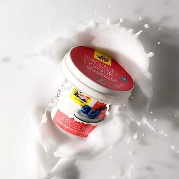 Polar ice cream 5 cups or 10 cups mix-berries frozen yogurt Frozen ...