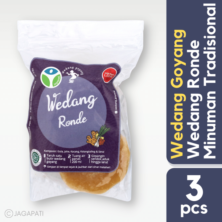 Wedang Goyang - Ronde (3 pcs) - Ronde Instan - Minuman Tradisional ...