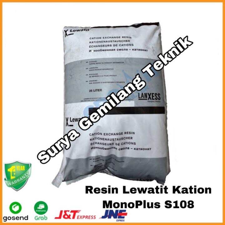 Resin Lewatit Kation MonoPlus S108 Kation Demin Original Lewatit 25Ltr | Lazada Indonesia