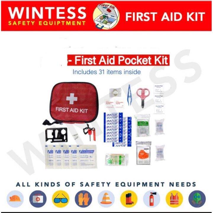 First Aid Kit Emergency Survival Kit- FA3 Pocket | Lazada PH