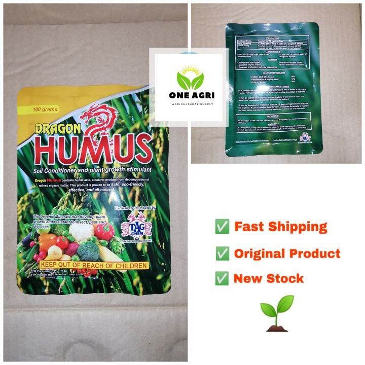DRAGON HUMUS SOIL CONDITIONER and PLANT GROWTH STIMULANT HUMIC ACID ...