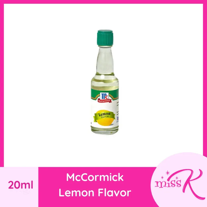 McCormick Lemon Flavor | Food Flavoring | Liquid | 20ml | Lazada PH