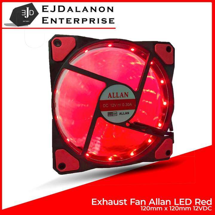 12VDC LED Exhaust Fan / Blower Fan Pisonet / Pisowifi / Vendo Machine ...