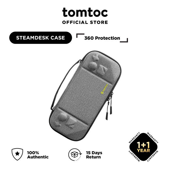 tomtoc Steam Deck Carrying Case / Protective Case / Hard Portable ...