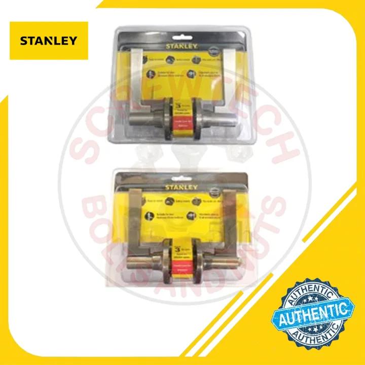 Stanley Tubular Lever Lockset model S8089 US3 | Lazada PH