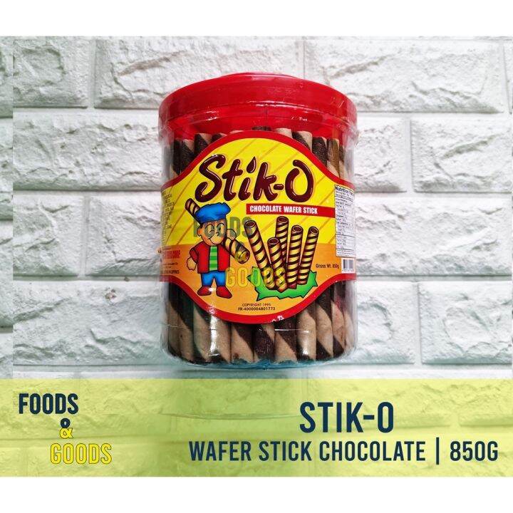 Stik-O Chocolate Wafer Stick 850g | Lazada PH