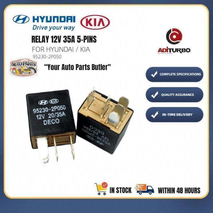 FAN FUEL PUMP HEADLIGHT RELAY 12V 35A A/C 5PINS HYUNDAI KIA 95230-2P050 ...