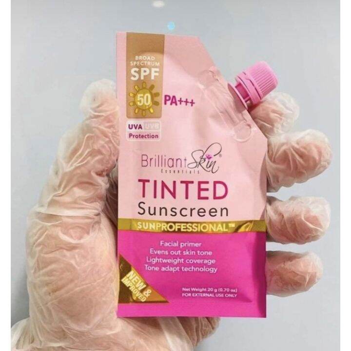 AUTHENTIC BRILLIANT SKIN Tinted Sunscreen 20g | Lazada PH