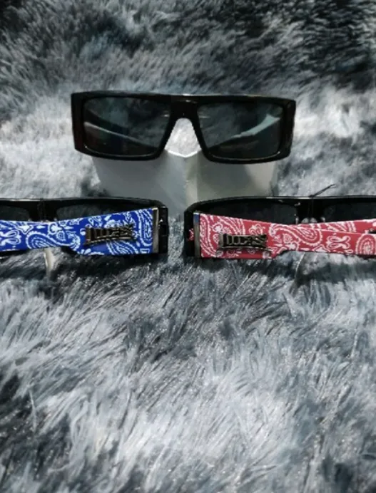 [authentic] Og Locs Gangsta Hip Hop Shades Chicana Chicano Bandana