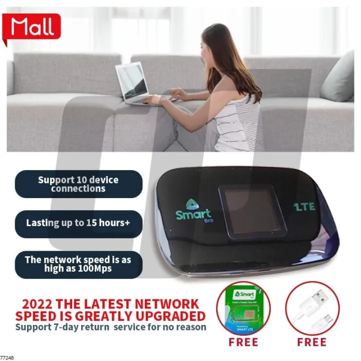 2022 The latest 5G Smart Pocket WiFi Prepaid M028AT | Lazada PH