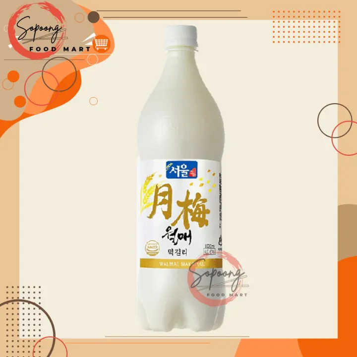 WALMAE MAKGEOLLI 1000ML (KOREAN RICE WINE DRINK) | Lazada PH