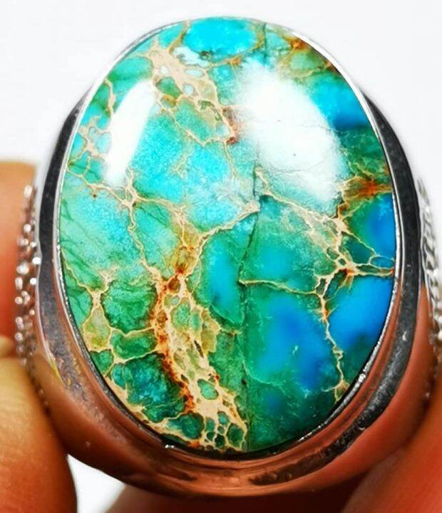 Batu akik natural pirus persia | Lazada Indonesia