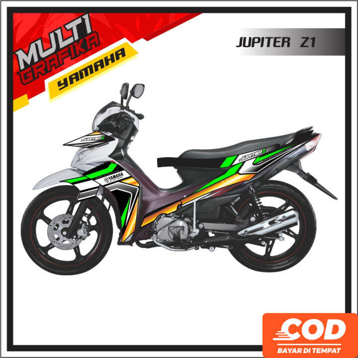 Stiker Striping JUPITER Z ROBOT Sticker Motor Yamaha JupiterZ Old Decal ...