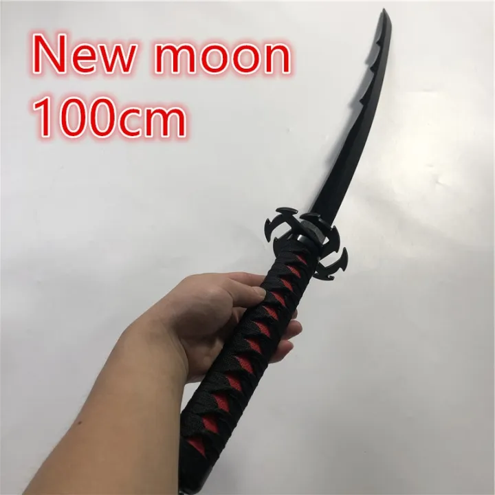 Anime Cosplay Bleach Kurosaki Ichigo Sword Prop New Moon Sword Role ...