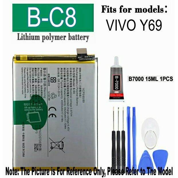 【COD】Replacement B-C8 Battery For Vivo Y69 Battery Original Quality ...