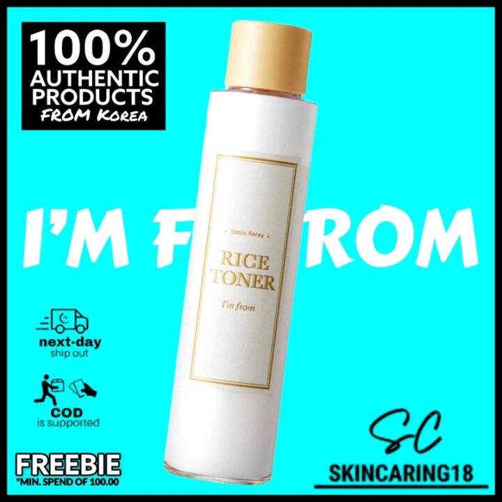 free shipping IM FROM Rice Toner 150ml 30ml by SkinCaring18 (IM FROM ...