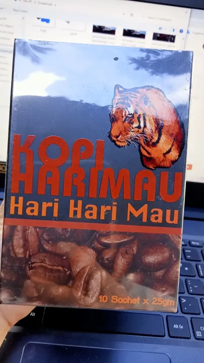 HARIMAU BEST COFFEE FOR MEN 10 sachet x25g | Lazada PH