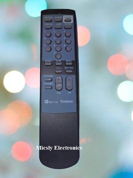 Sony Trinitron RM-Y116 CRT TV Remote Control | Lazada PH