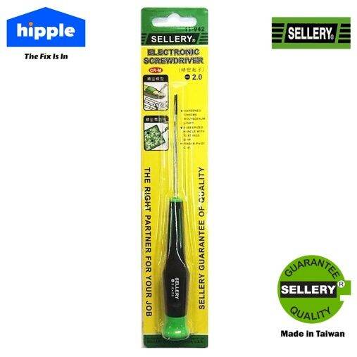 SELLERY 11-942 Precision Screwdriver, Slotted 2.0mm | Lazada