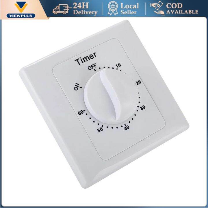 AC 220V Timer Switch Control Pump Mechanical Countdown Control Interruptor Time Switch ...