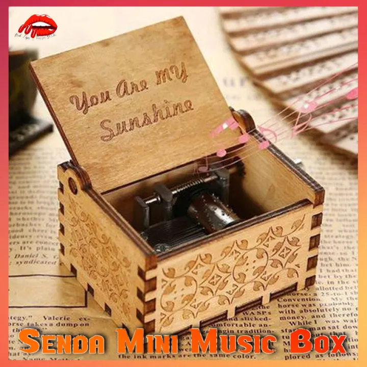 Senda Mini Music Box You Are My Sunshine can't help falling in love ...