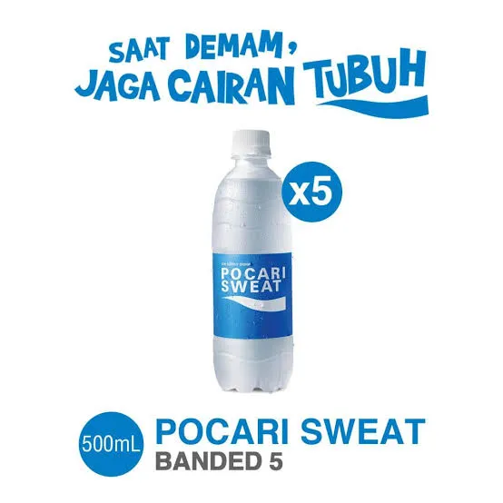 Minuman botol pocari sweat 500ml ( 5pcs) minuman sehat dan murah ...