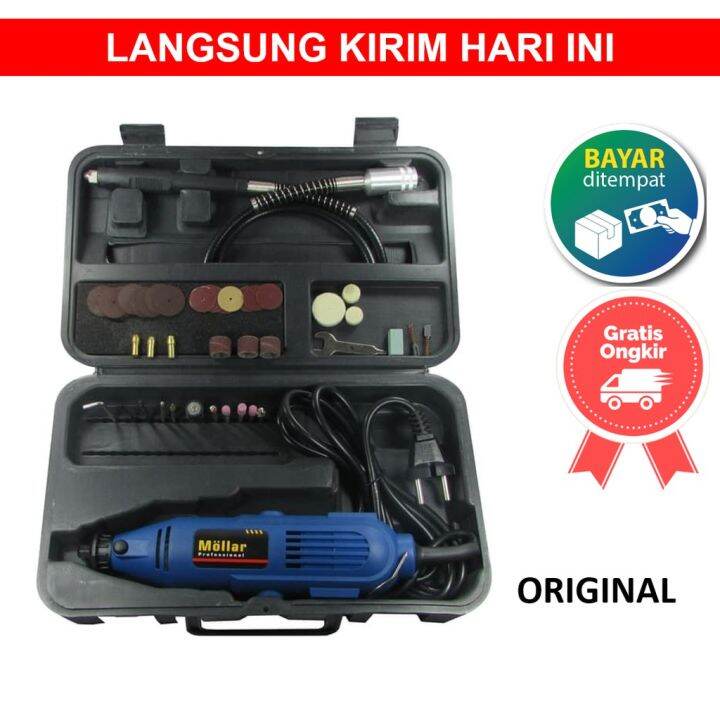 Mini Die Grinder Set 40 Pcs Mollar Tuner Set Gerinda Bor Mini Cun ...