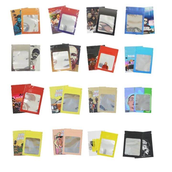 [MEOW Home Store] ถุงซิปล็อคแบบใสลายการ์ตูนซอง Mylar ป้องกันกลิ่น ...