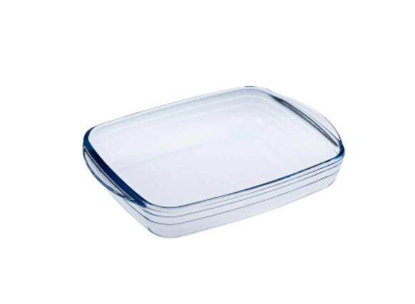 Ocuisine 247BC00/1047 Rectangular 2L Glass Oven Safe Baking Dish ...