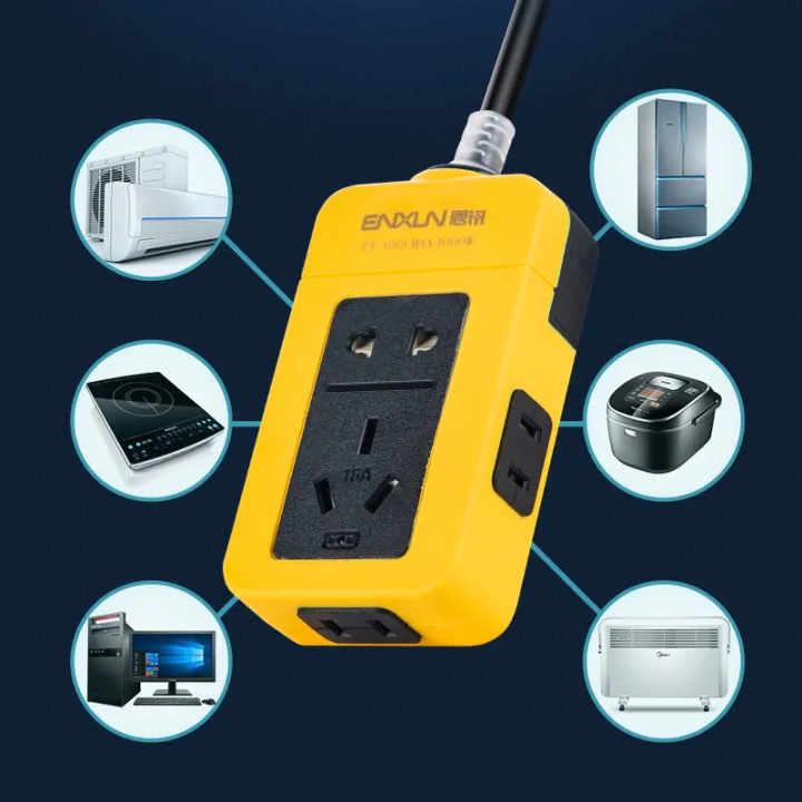 Portable electric box with leakage protection socket leakage protector ...