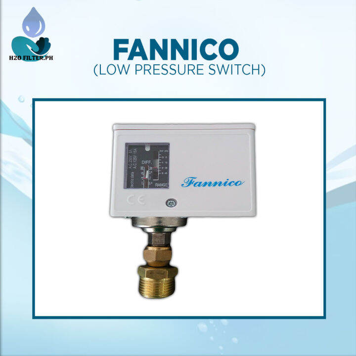 Fannico Low Pressure Switch 0-3kg with Adaptor LOW PRESSUE SWITCH ...