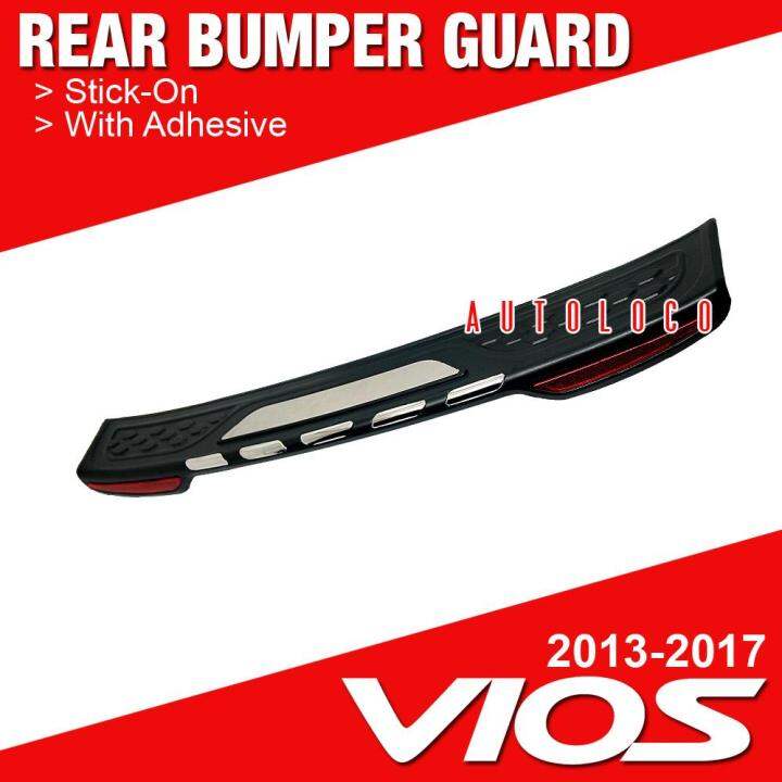 Rear Bumper Guard for Toyota Vios 2013 2014 2015 2016 2017 (3rd ...
