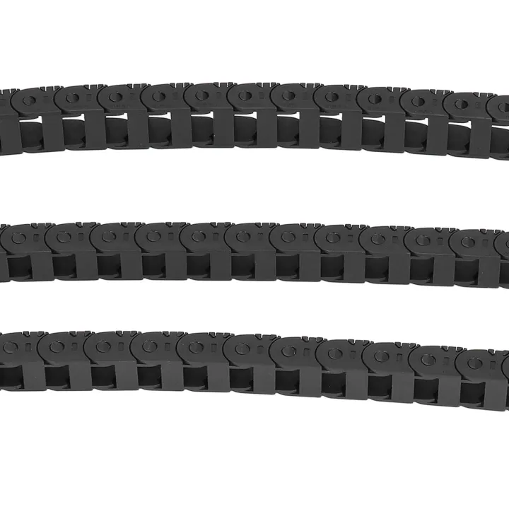 Nylon Carrier Drag Chain 3Pcs Cable Carrier Chain 3 Hole Mount Open ...