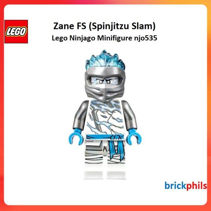 Zane FS (Spinjitzu Slam) Lego Ninjago Minifigure njo535 | Lazada PH