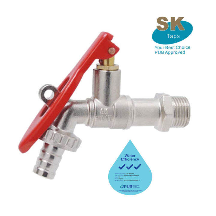SK TAPS Lockable Garden/Washing Machine Tap | Lazada Singapore