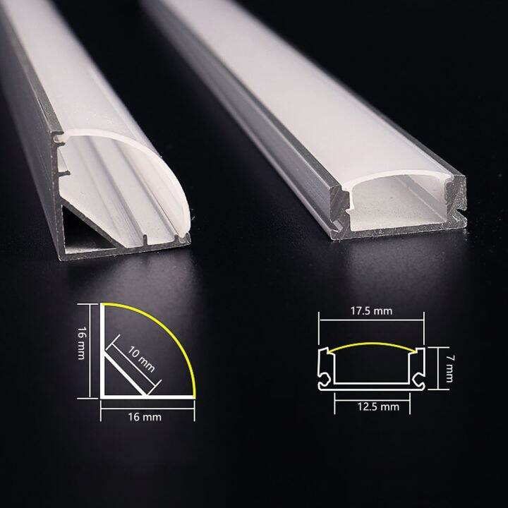 Aluminum Profile Diffuse Cover Led Strip Led Strip Aluminum Channel ...