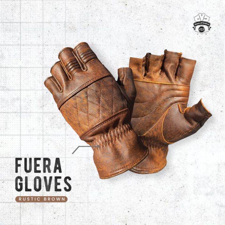Genuine Leather Gloves. Leather Gloves Fuera Rustic Brown | Lazada PH