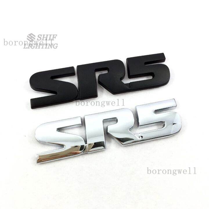 1 x Metal SR5 Logo Letter Car Auto Rear Trunk Emblem Badge Sticker ...