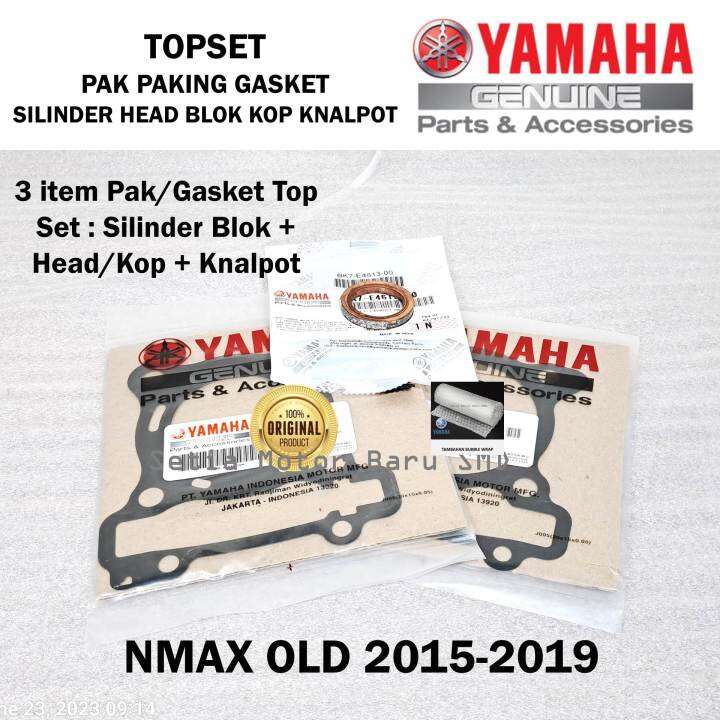 Pak Paking Gasket Silinder Blok Head Kop Knalpot Top Set Nmax N Max Old ...