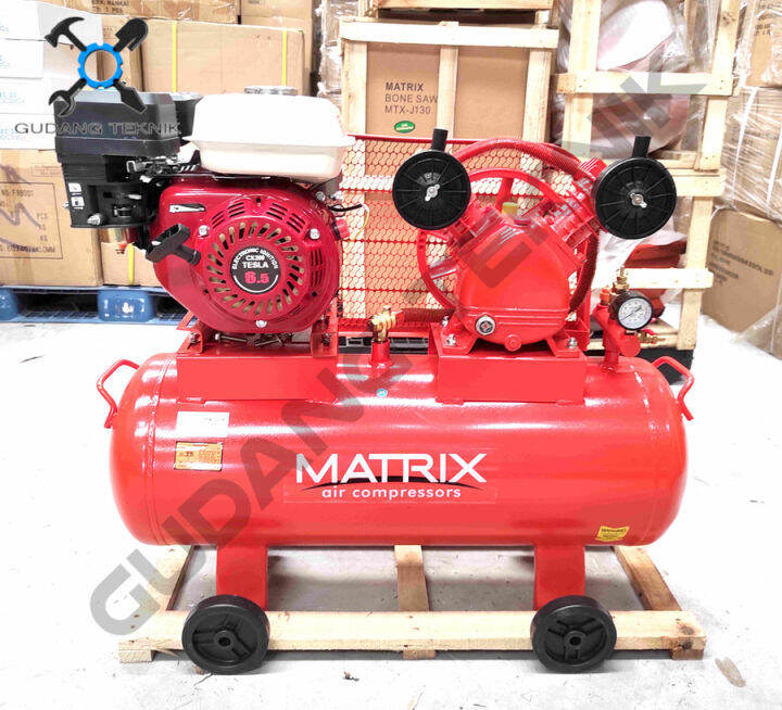 Kompresor Angin 1Hp 83L MATRIX MTX-2065 / Air Compressor Udara 1 Hp 83 Liter MTX 2065 MTX2065 ...