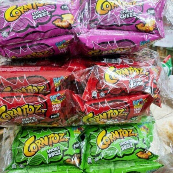 [ READY STOCK ] Corntoz Chilli Cheese Mini 30Packs | Lazada