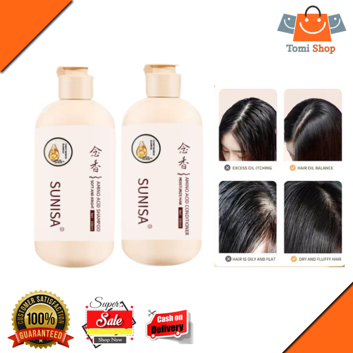 SUNISA SAKURA Japanese Hair Grower Shampoo/ Japanese Hair Grower ...