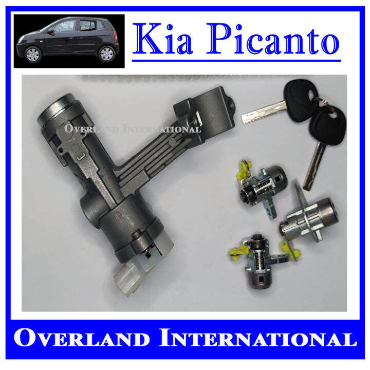 IGNITION KEY SET COMPLETE WITH DOOR LOCKS AND IGNITION For Kia Picanto ...