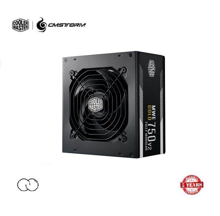 Cooler Master MWE 750 V2 Fully Modular Power Supply / 750w 80+ Gold ...