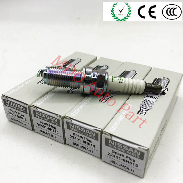 NGK LFR5A-11 22401-8H515 4PCS Normal Spark Plug For Nissan Almera N16 X ...