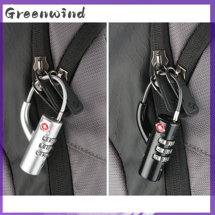 【Greenwind】 TSA Customs Lock Overseas Customs Clearance Trolley Luggage ...